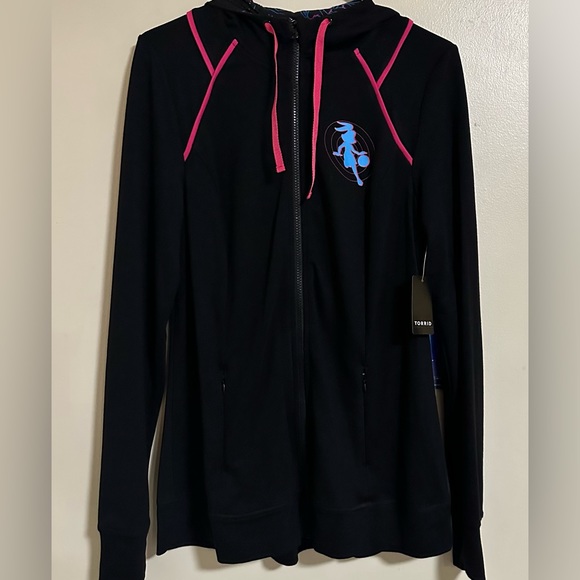 torrid | Jackets & Coats | Torrid Space Jam 2 Lola Bunny Zipup Hoodie ...